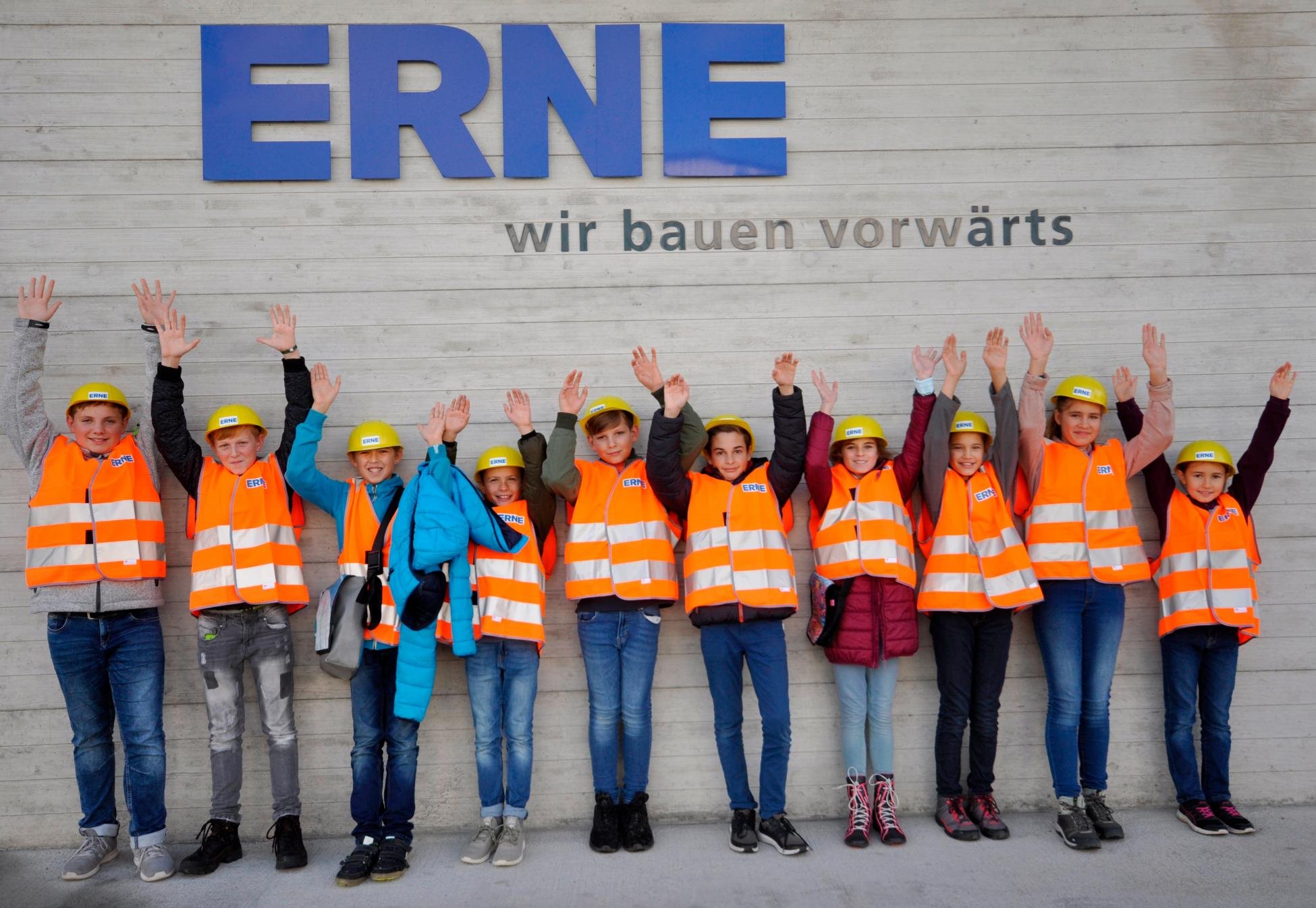Zukunftstag bei ERNE AG Holzbau